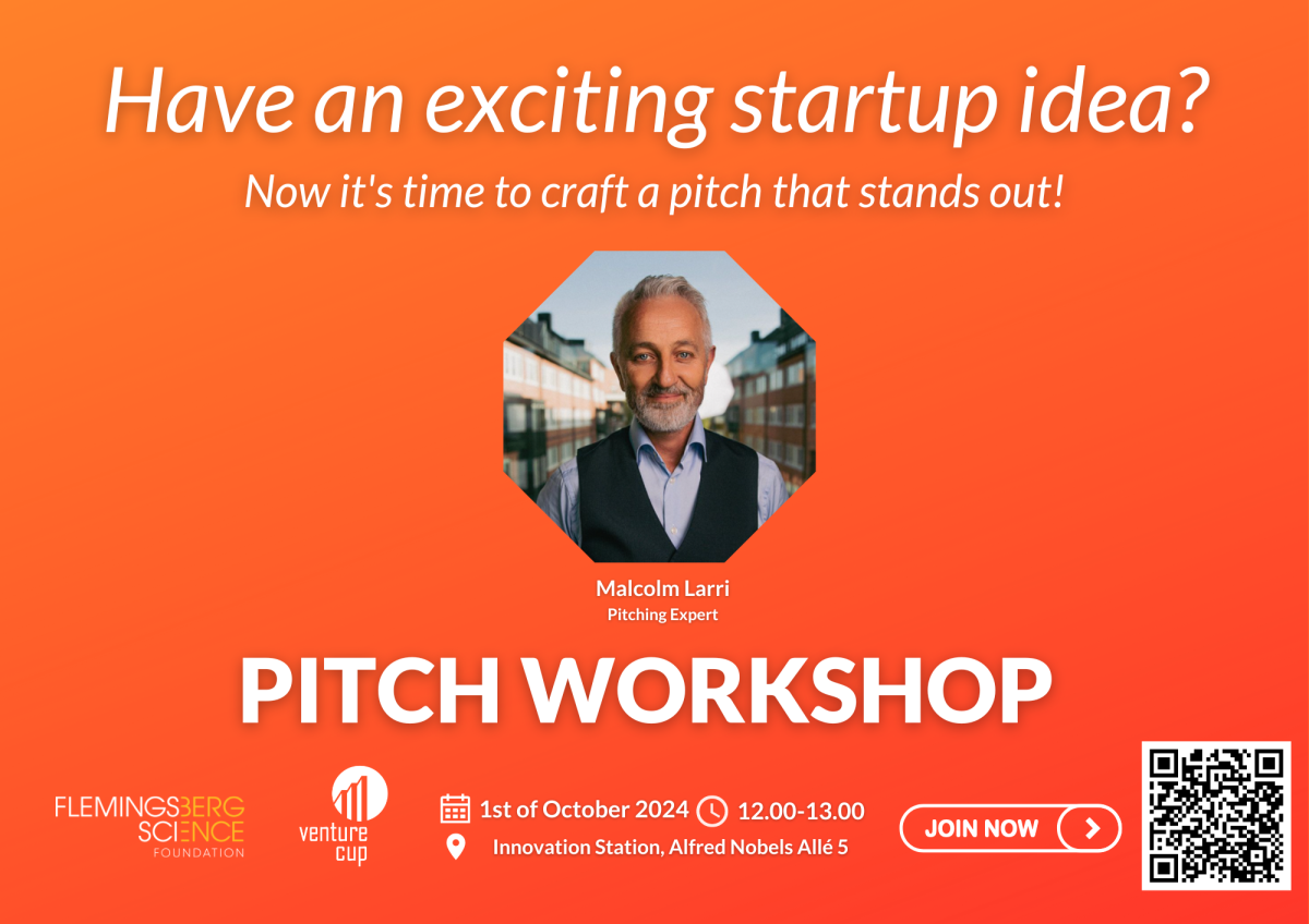 Välkommen till Flemingsberg Pitch Workshop – Campus Flemingsberg